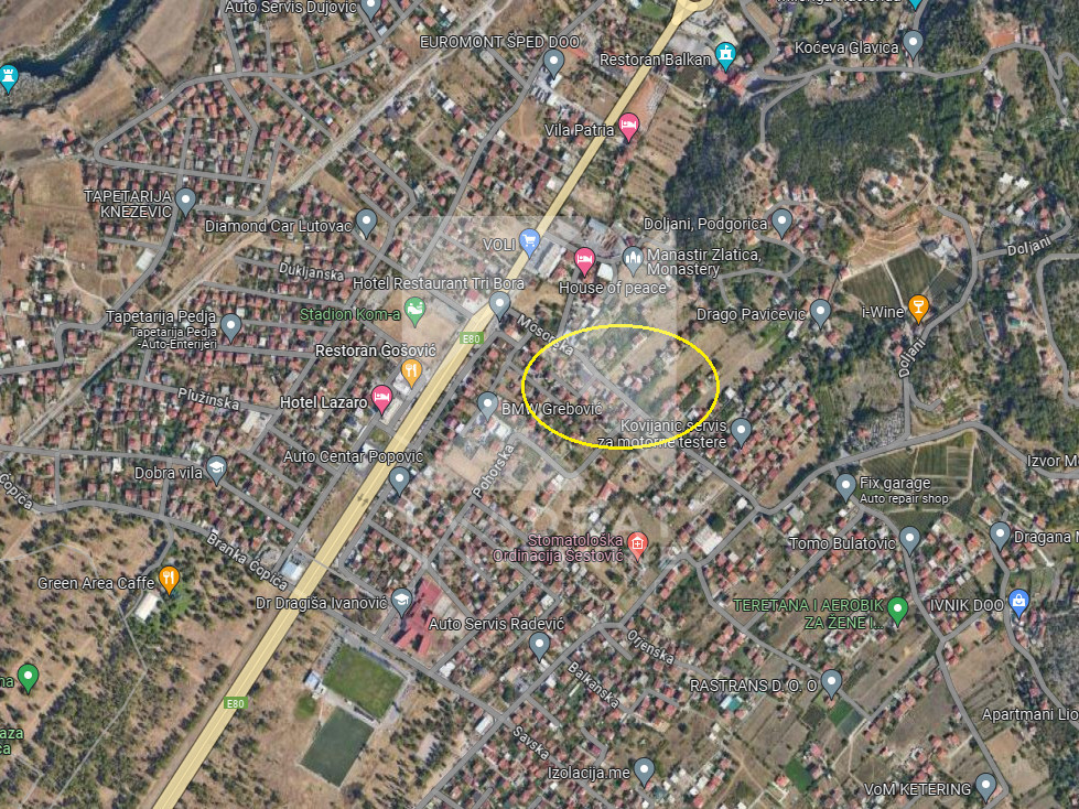 Prodaja, zemljište, 597m2, Zlatica, Podgorica | Estitor