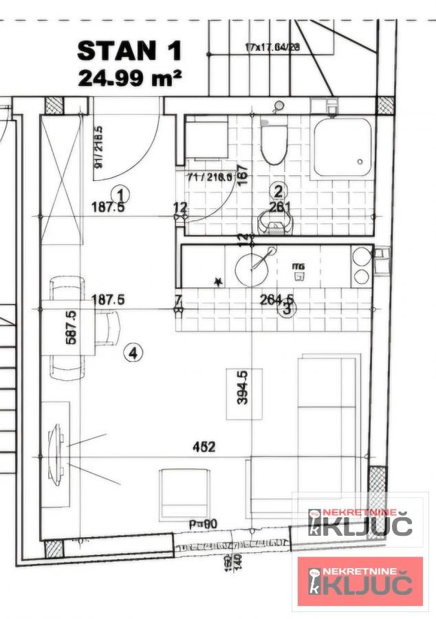 Prodaja, garsonjera, 25m2, Socijalno, Novi Sad, Novi Sad | Estitor
